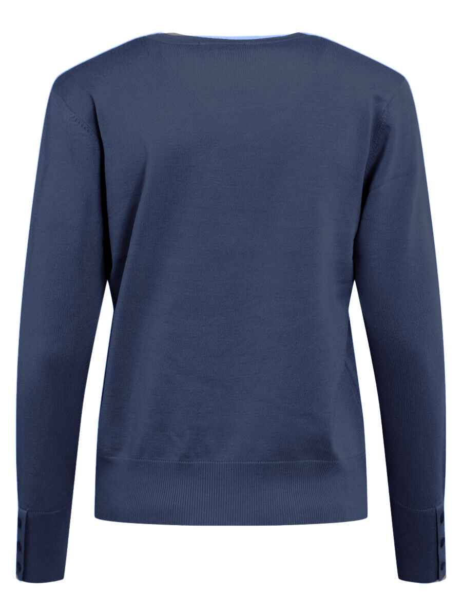 BRANDTEX Peysa - Blá – Brandtex